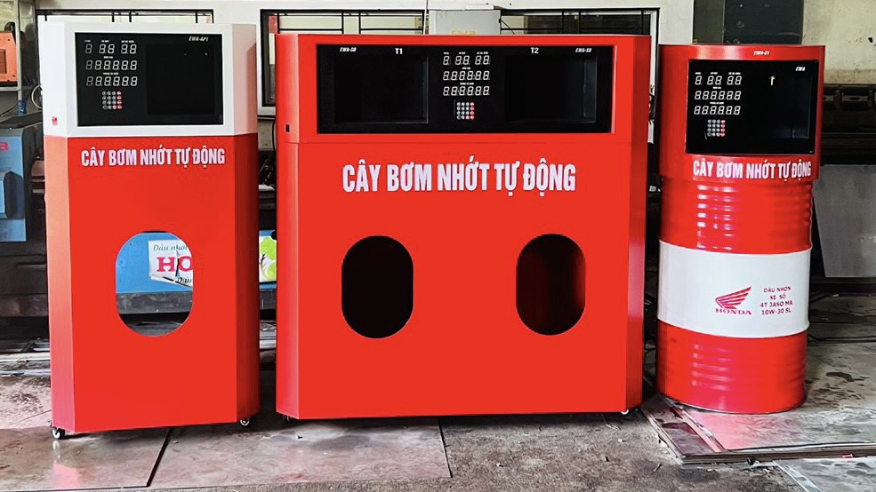 Trụ Bơm Nhớt Tự Động Mini Có Gì Hay?